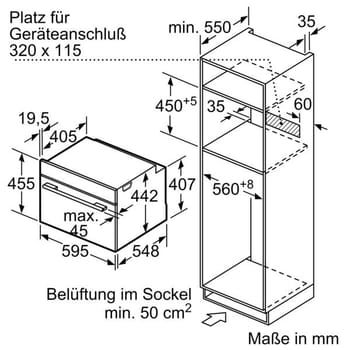 BOSCH CMG633BB1 Serie 8 Einbau-Kompaktbackofen mit - bei expert kaufen