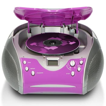 LENCO SCD-24 lila Radiorekorder mit CD-Spieler - bei expert kaufen