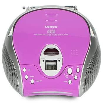LENCO SCD-24 lila Radiorekorder mit CD-Spieler - bei expert kaufen