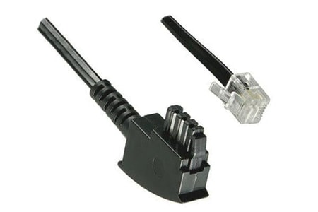 Telefonkabel universal-Belegung, TAE-F-Stecker auf - bei expert kaufen