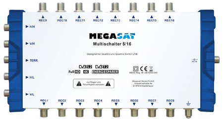 MEGASAT Multischalter 5/16 Multischalter - bei expert kaufen