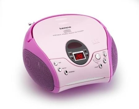 LENCO SCD-24 MP3 pink Radiorekorder mit CD-Spieler - bei expert kaufen