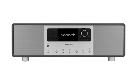 sonoro DAB+ Radio PRIMUS graphit (matt) silber - bei expert kaufen