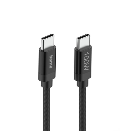 HAMA Ladekabel "Fabric", USB-C - USB-C, 100W, 1,5 - bei expert kaufen