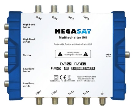 MEGASAT Multischalter 5/8 - bei expert kaufen