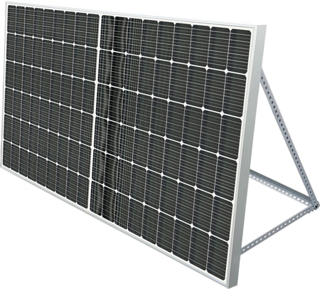 Schwaiger Kompakte Solaranlage 600 W (2 x 300 Watt Solarpanels) - bei ...